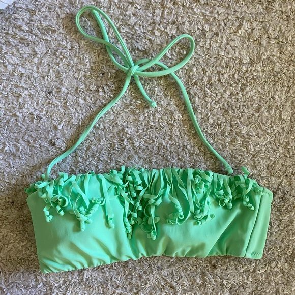 Victorias Secret Swim Mint Green Vs Bikini Top Poshmark